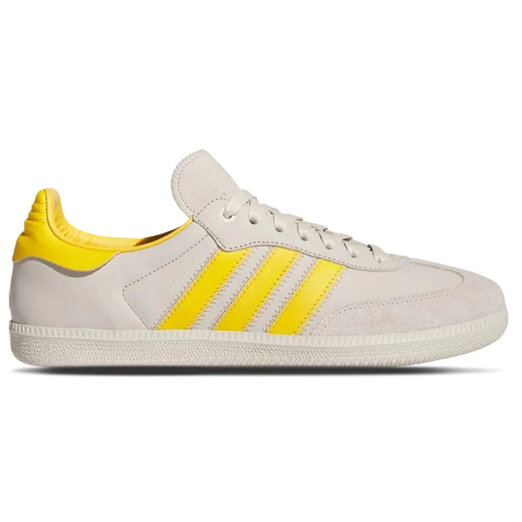 Adidas Samba x Pharell Human Race 'Aluminium Bold Gold' – What's Your ...