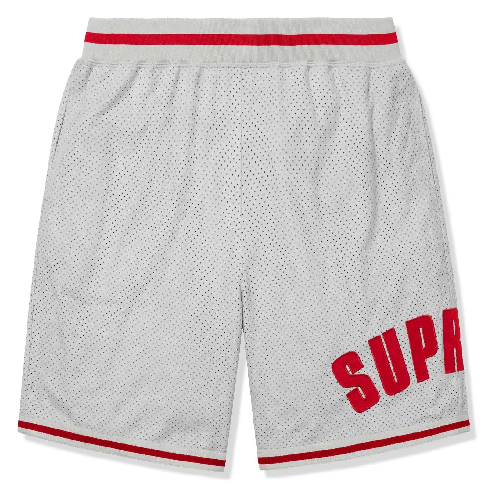 Supreme Ultrasuede Mesh Grey Baseball Shorts – What's Your Size UK